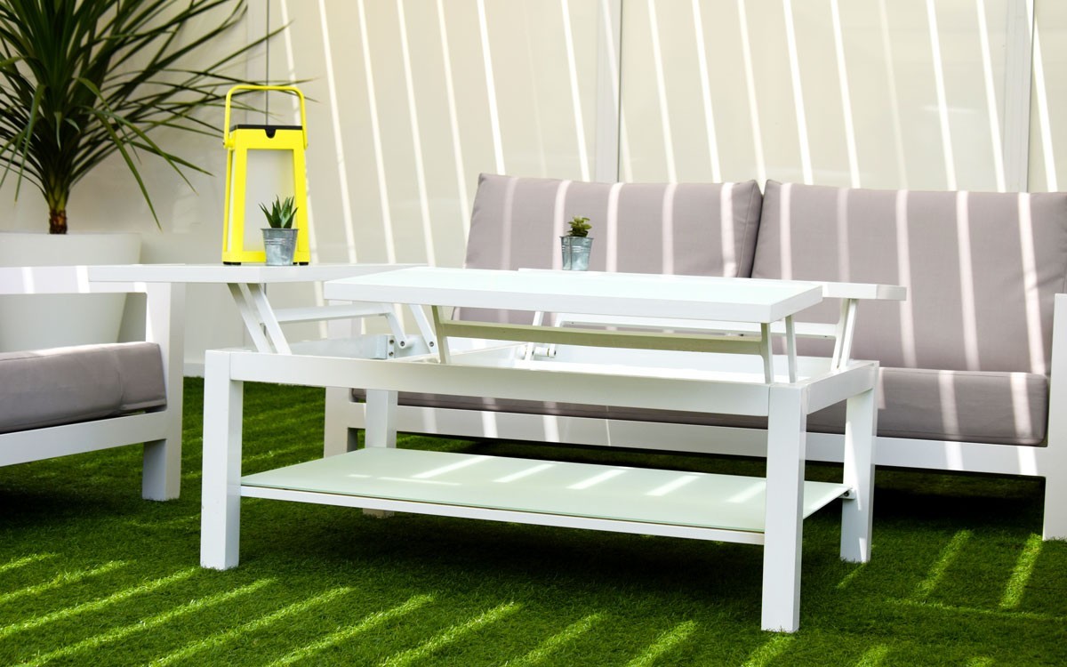 Table basse escamotable Modulis |Lux garden by Nicolazi Design